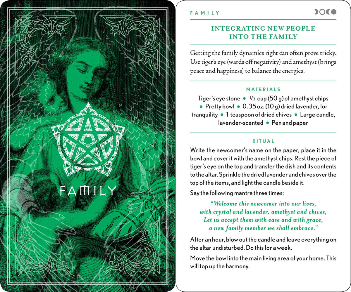 The Wiccapedia Spell Deck: A Compendium of 100 Spells & Rituals for th ...